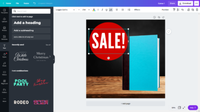 Create a Graphic Featuring Your Book - New Shelves Books