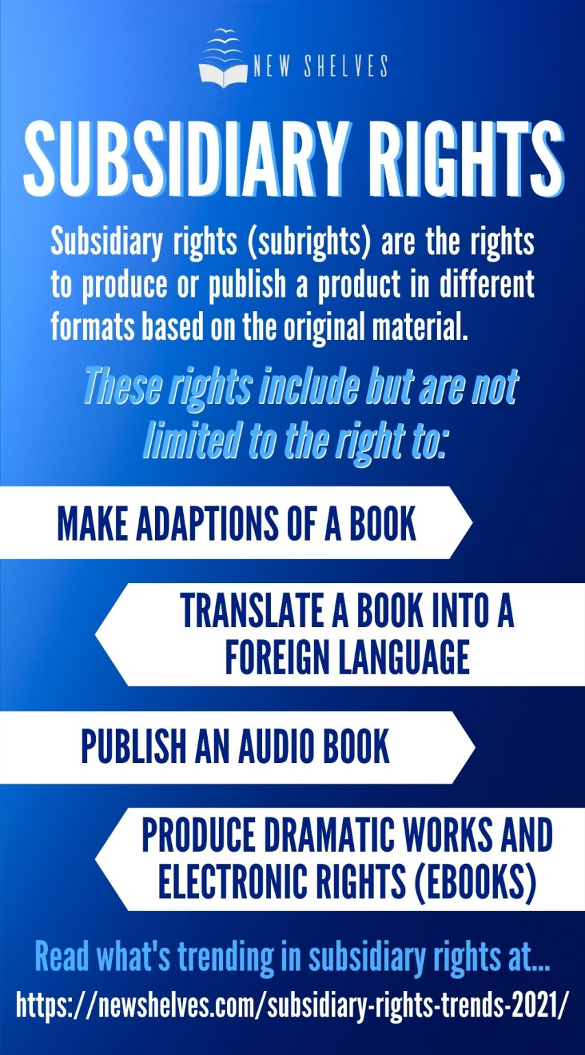 Subsidiary Rights - Trends 2021 - New Shelves Books